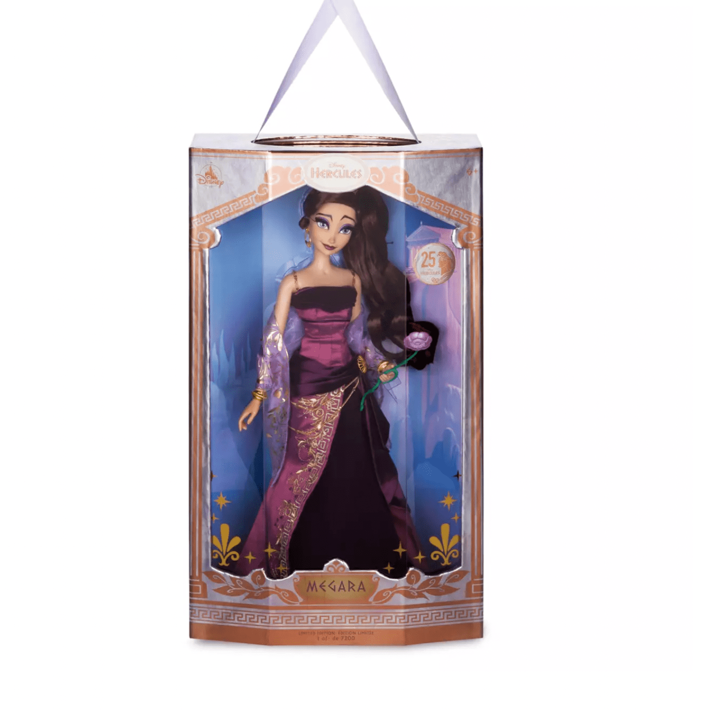 Disney Hercules 25th Anniversary Megara Limited Edition Doll New with ...