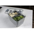 Kitchen Spaces Colander Food Storage Containers, Variety Pack, Gray, 3 ...