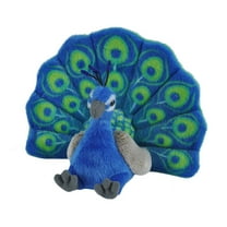 Wild Republic Cuddlekins 12-inch Peacock Plush Stuffed Animal, Perfect ...