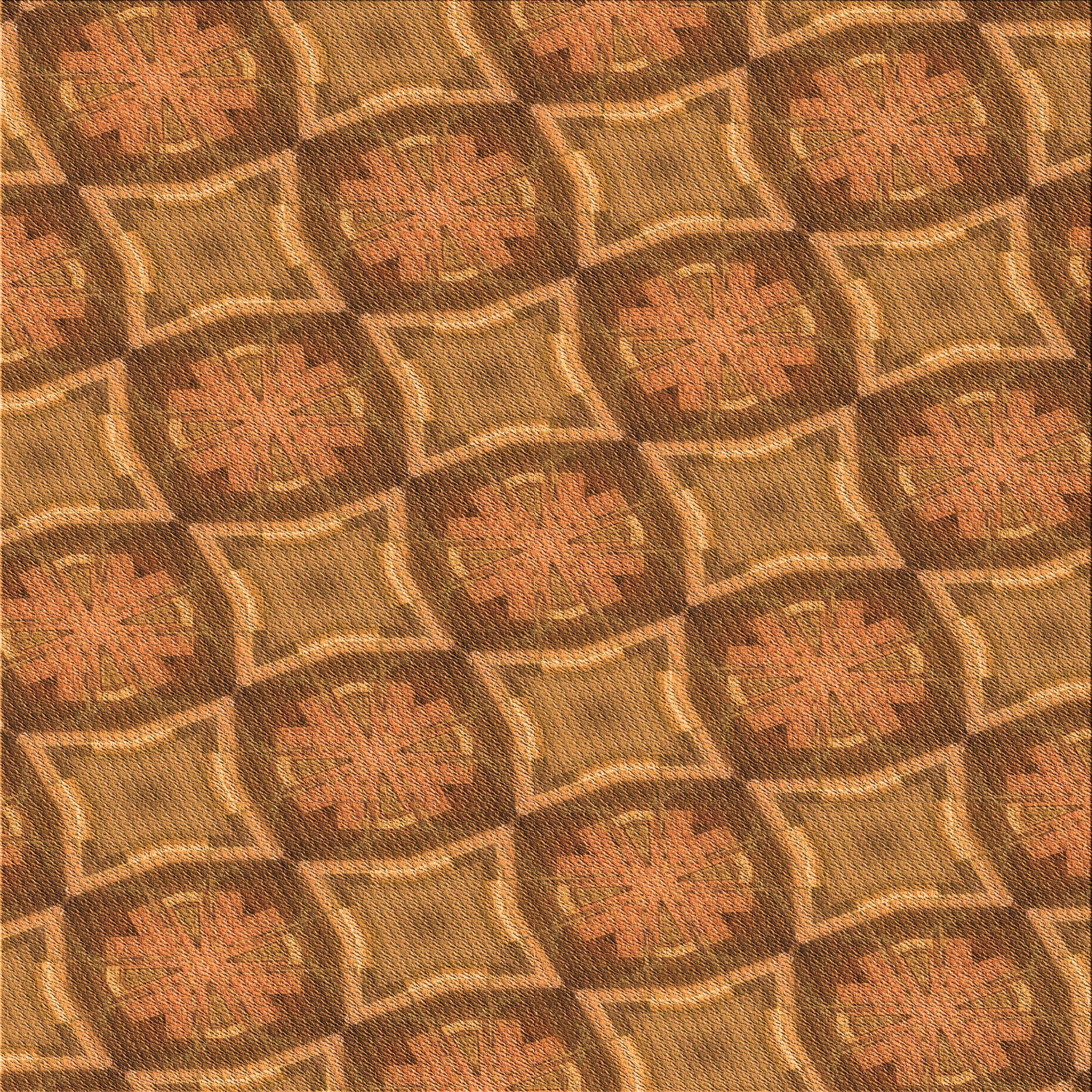 Ahgly Company Machine Washable Indoor Square Transitional Neon Orange ...