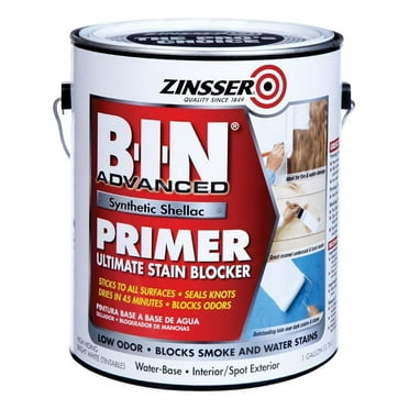 Zinsser 00904 B-I-N Pigmented Shellac Primer-Sealer & Stain Killer ...