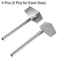 Uxcell Inside and Corner Trowels 3.5 Inch Stainless Steel Drywall ...