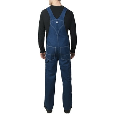 Big Men's 100% Cotton Rigid Denim Bib Overall - Walmart.com