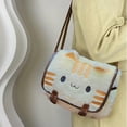 Cute Cats Shape Plushs Bags Bags Crossbody Storage Bags Handheld and ...