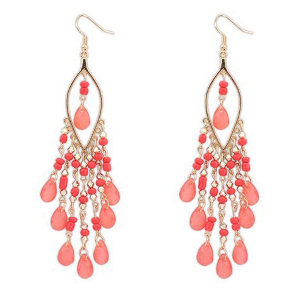 Click here for Egnmcr Earrings For Women 1pair Women Bohemian Col... prices