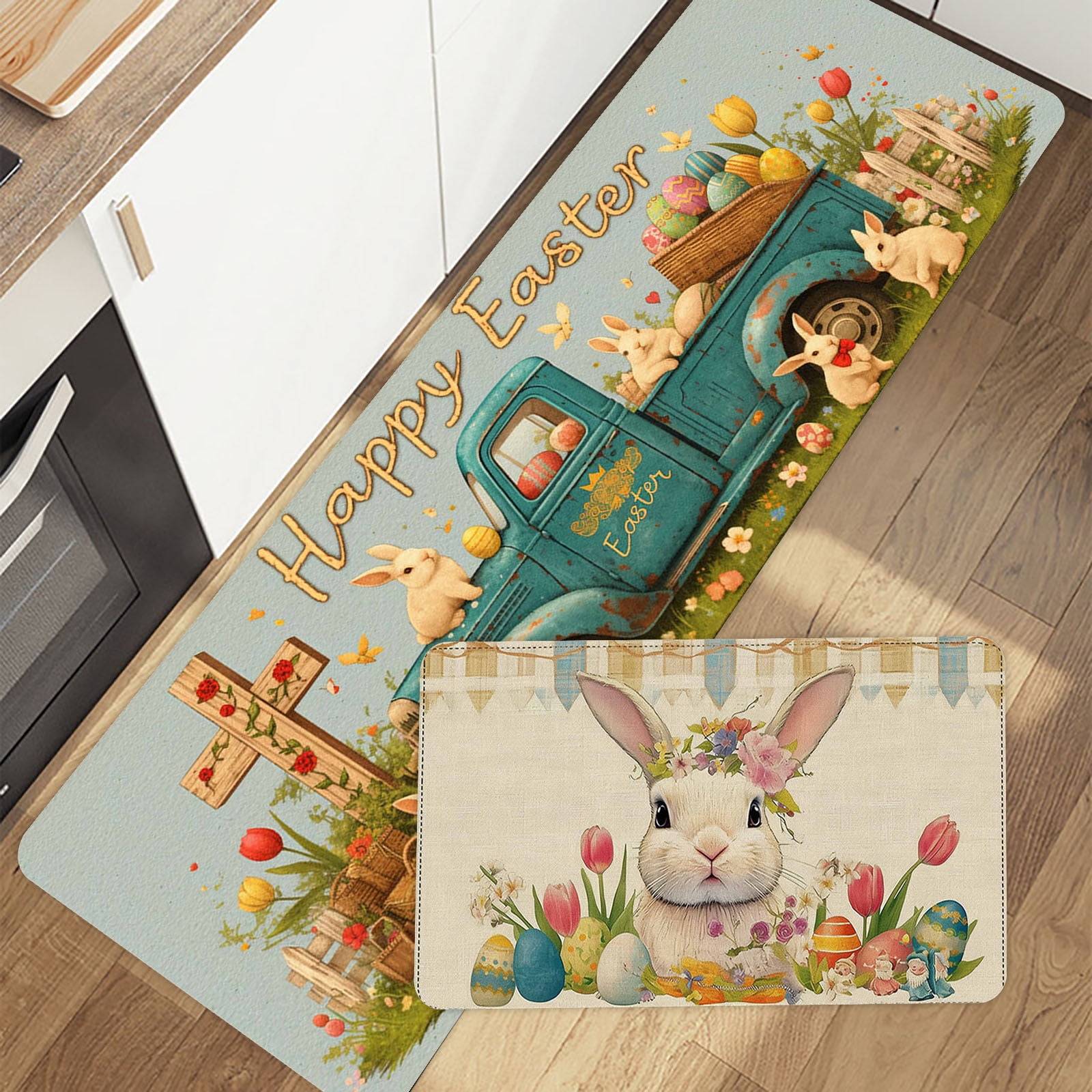 Click here for Wmqpnns New Trending Kitchen Carpet And Mat Set 2... prices