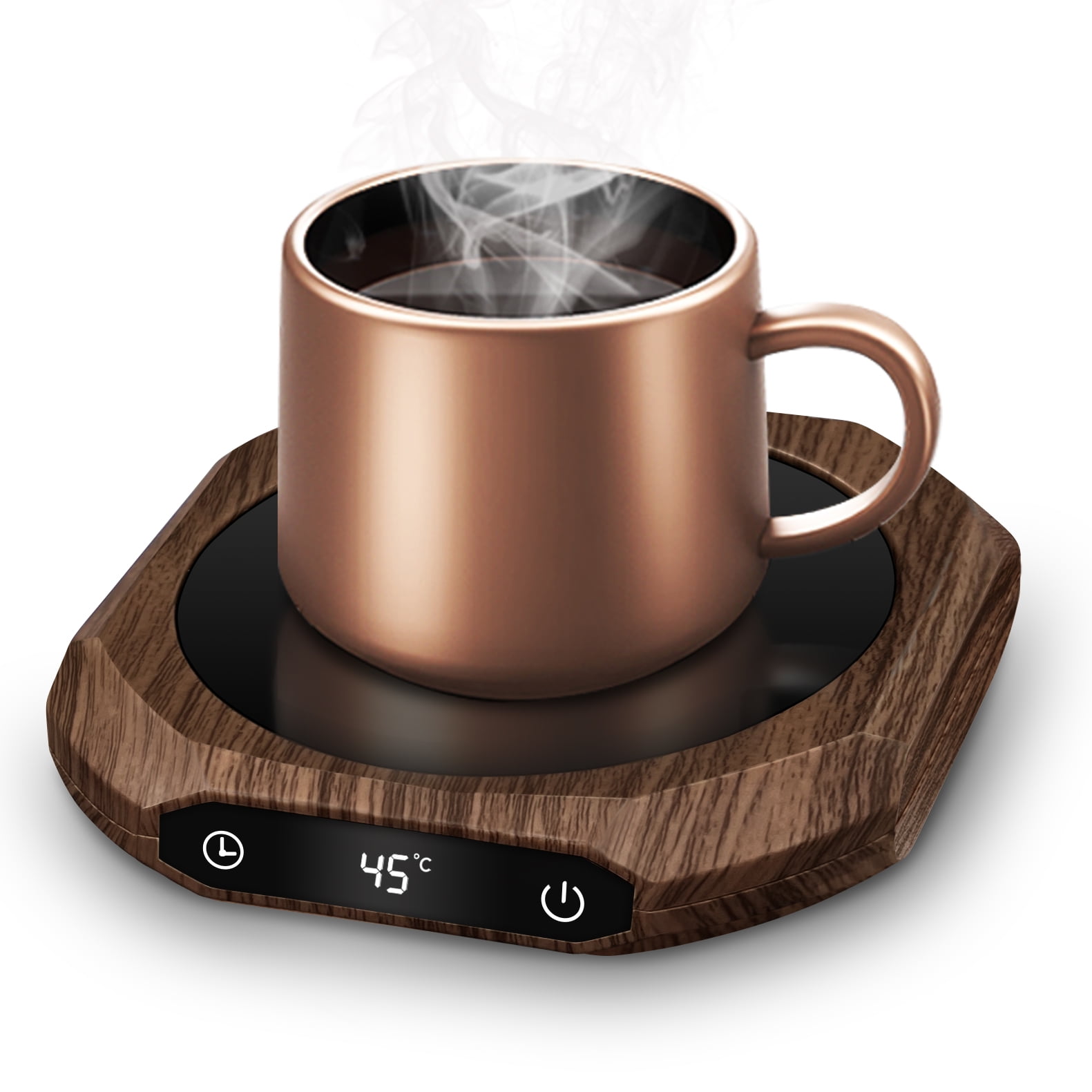 Click here for Wooden Mug Warmer  Coffee Warmer For Desk With 3 T... prices