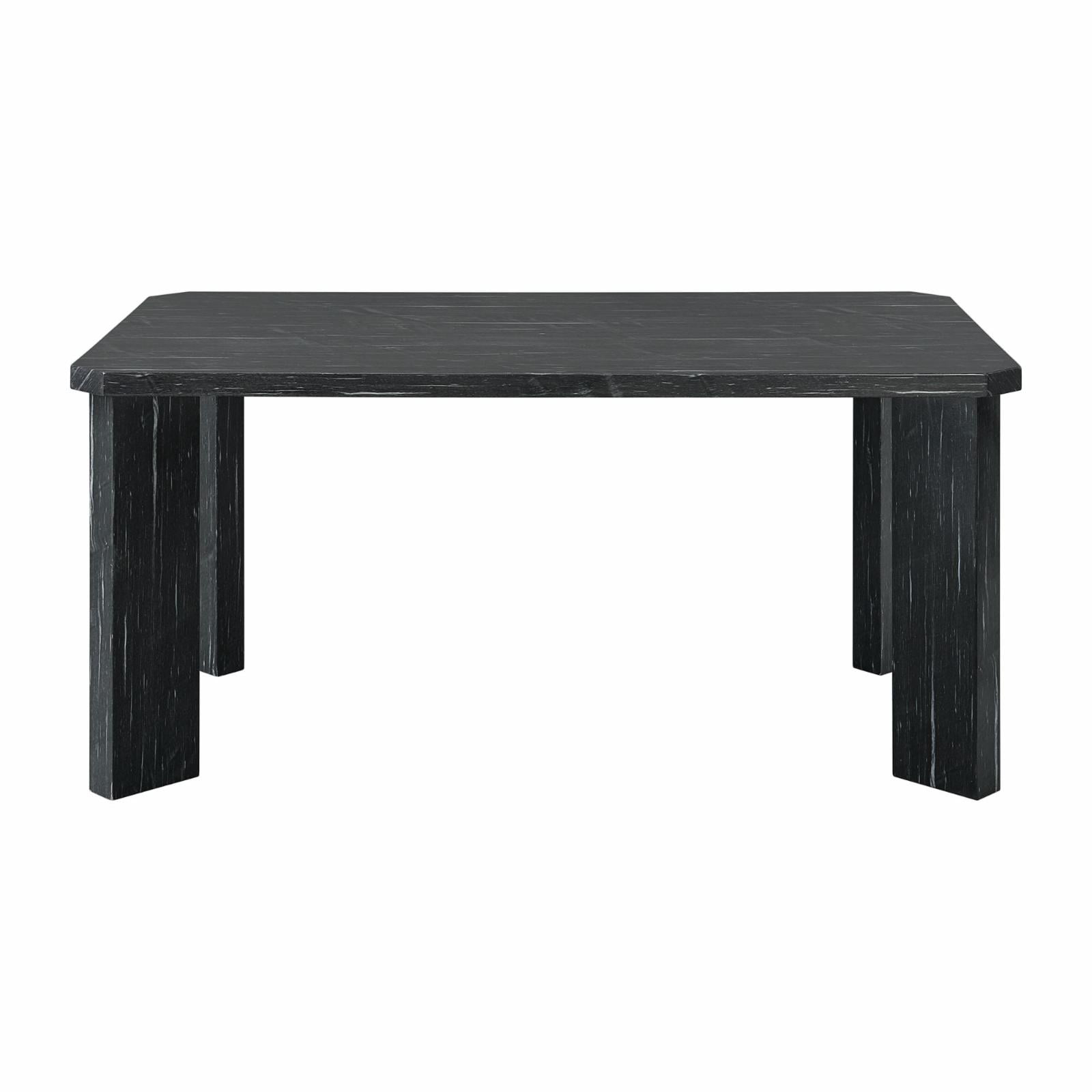 Picket House Furnishings Odette Rectangle Dining Table Complete in Grey - Walmart.com