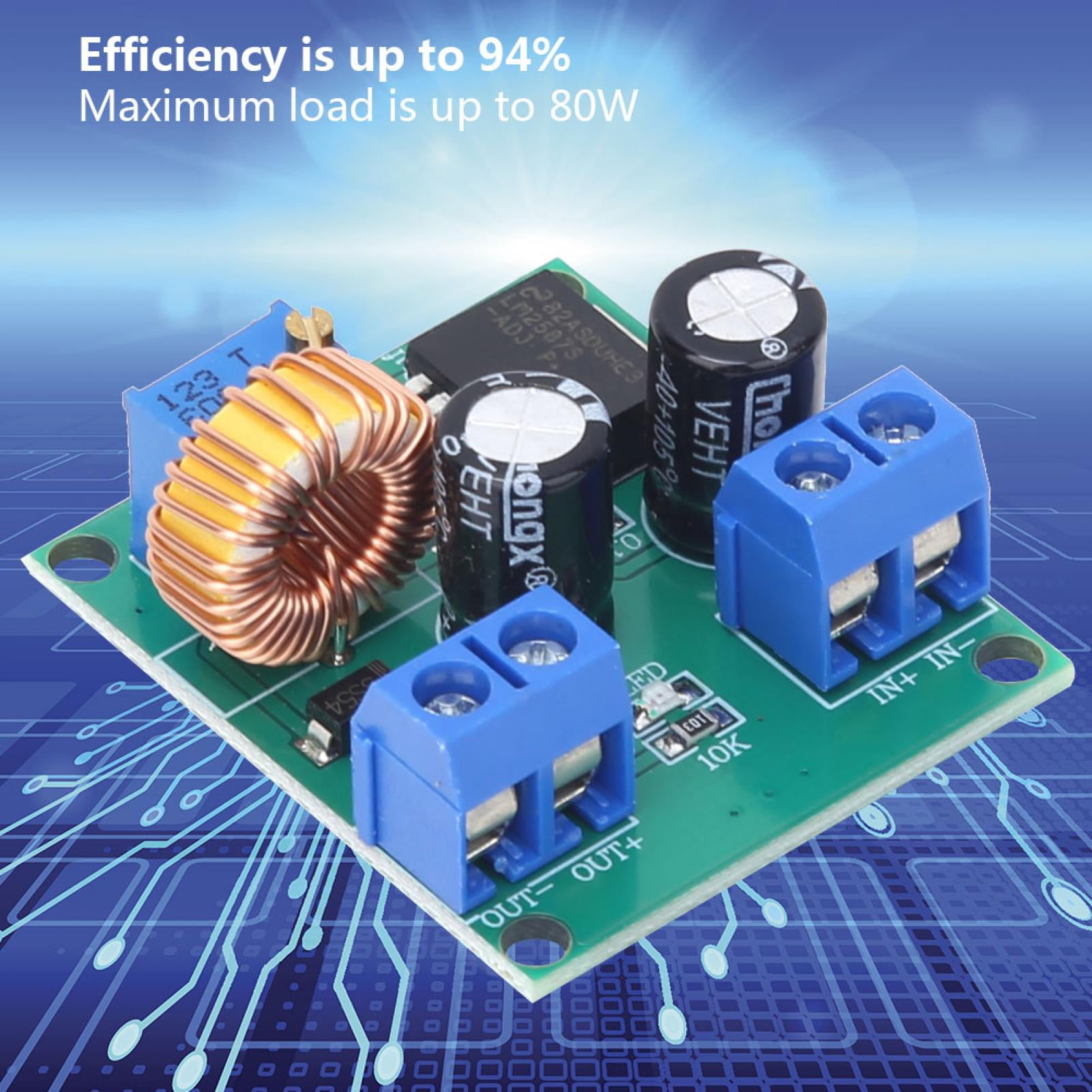 Dioche 2 Pcs Boost Module Adjustable DC-DC Variable Voltage Step-Up ...