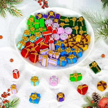 christmas decorations 12 Christmas glow-in-the-dark mini gift boxes ...