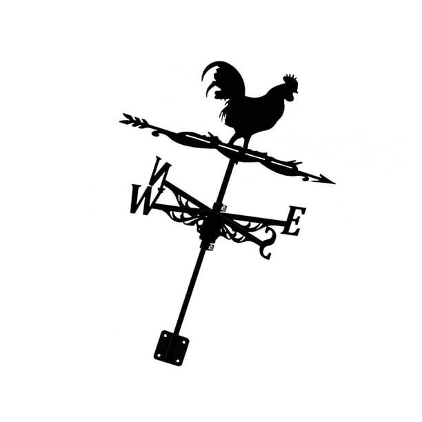 Shape Weathervane Weather Vane Wind Indicator for outdoor chicken ...