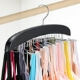 Jetcloudlive Tank Top Hanger, Wooden Camisole Hanger with 24 Hooks, 360 ...