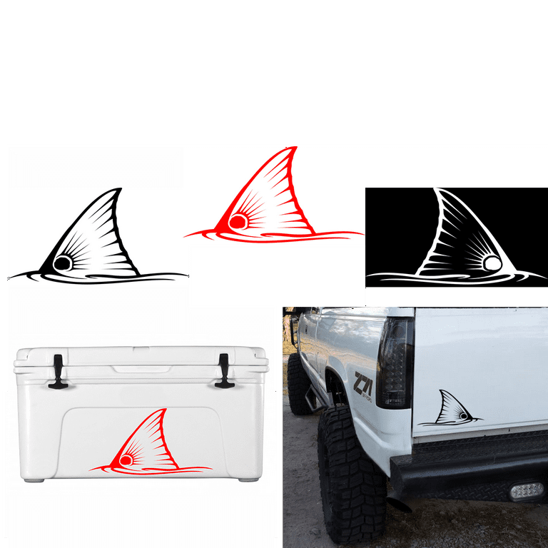 Redfish Tail Decal