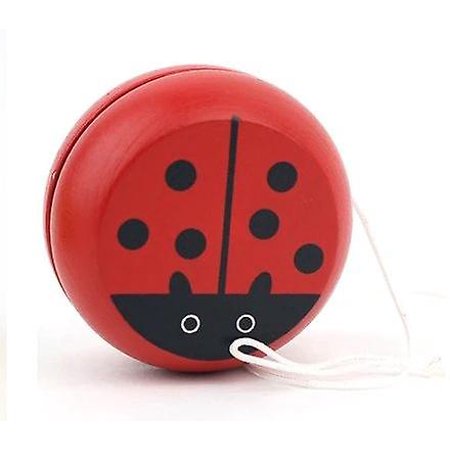 SICED Red Cute animal yo-yo toys Bearing Professional Yoyo Toys wood ...