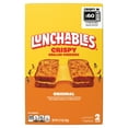 Lunchables Crispy Grilled Cheesies, Original American Cheese Sandwich ...