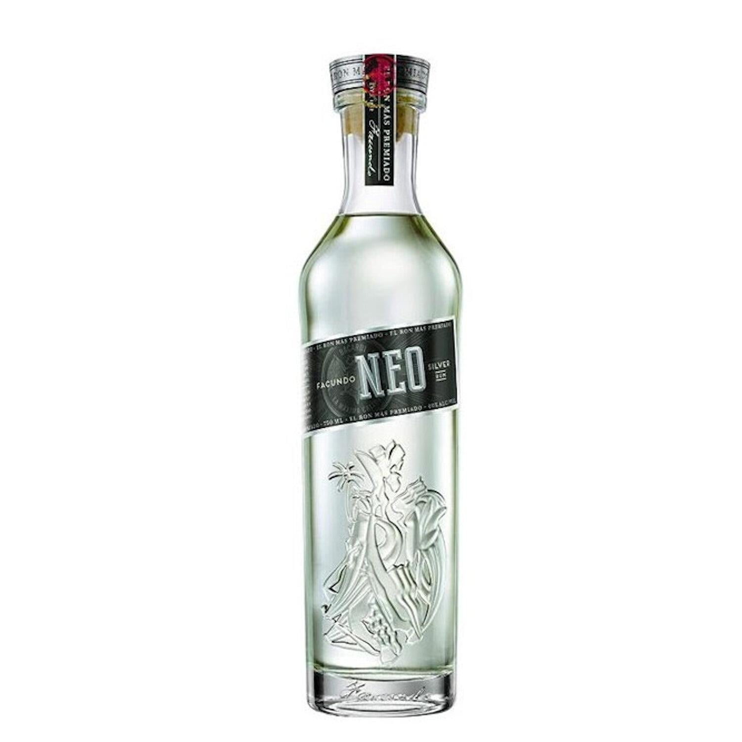 Pack de 12 Ron Bacardí Blanco Neo Facundo 750 ml | Bodega Aurrera en línea