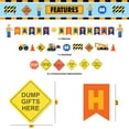 Whoobli Construction Birthday Party Supplies Serves 16 Complete Dump