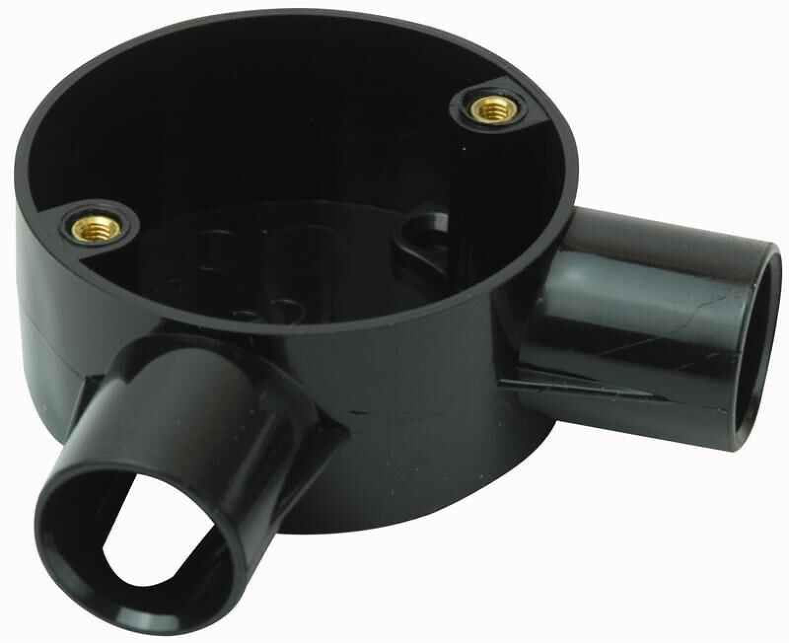 PRO POWER - 2-Way Angle Box - 20mm System - Black - Walmart.com