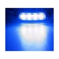 Blue 4 LED Clearance Side Marker Truck Trailer Van Lights 12-24V ...