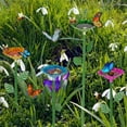 WUJDF Metal Bee Watering Station,Butterfly Feeder with Flower Design ...