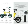 Xhy Electric Bike 250W Motor Lightweight Foldable Ebike with Bright ...