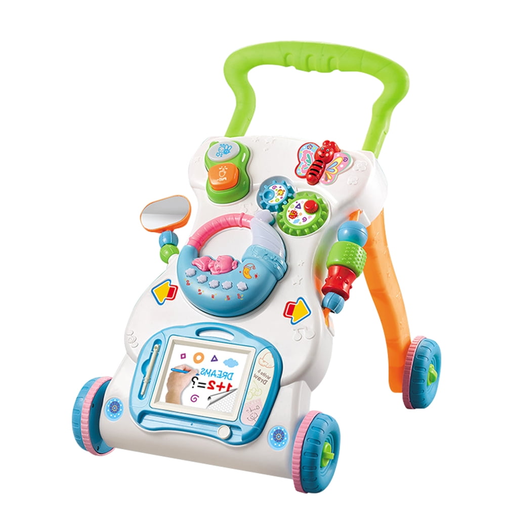 Andador multifuncional para bebé, antivuelco, para sentarse y pararse ...