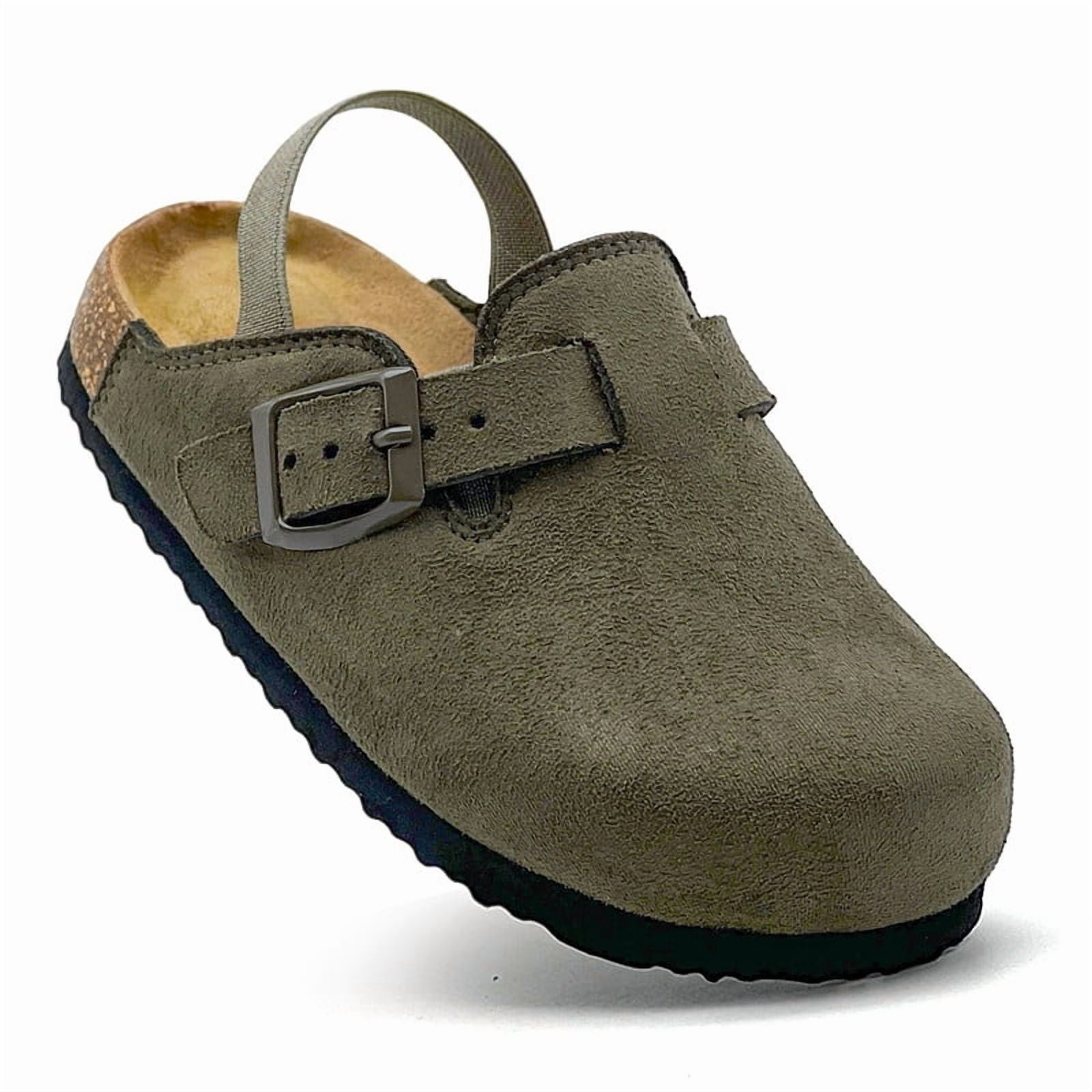 Click here for Rosyclo Kids Suede Clogs Toddler Clogs Boys Girls... prices