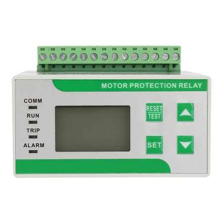 220V AC Digital Electric Motor Protector 3-160A Overload Phase Loss ...