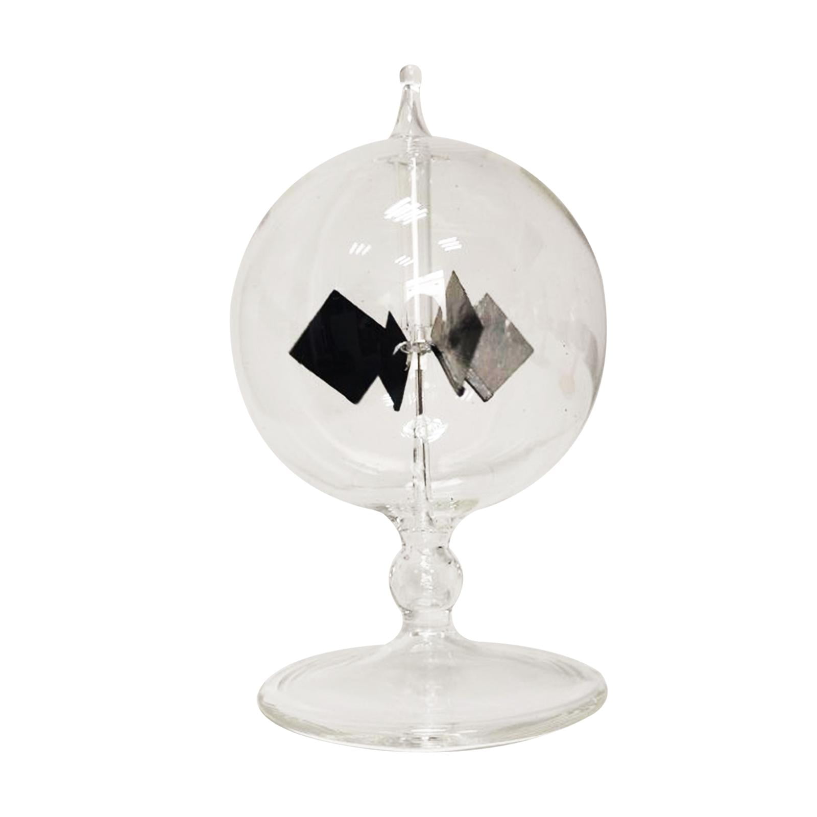 Glass Solar Light Pressure Windmill Solar Power Crookes Radiometer for ...