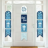 Big Dot of Happiness Religious Easter - Vertical Hanging Door Banners ...
