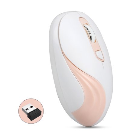 YWYT G833 2.4GHz Wireless Mouse 2000DPI Optical Mouse Ergonomic ...