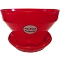 Rite Farm Products Turbo Pro 10# Capacity Chick Feeder, 2 Pack, Feeding ...