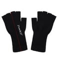 21cm 1 Pair Unisex Half Finger Gloves Winter Knit Warm Mittens ...