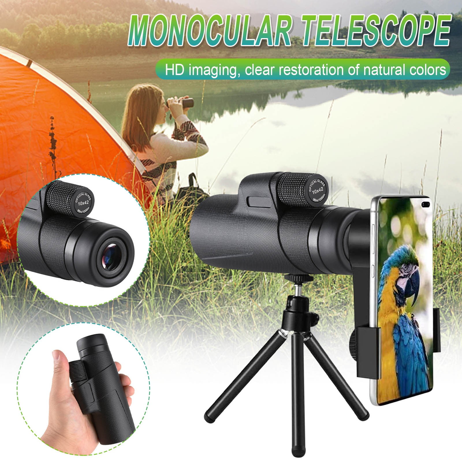 Click here for Ruijiao Clearance 10x42 Monocular Telescope 4000m... prices