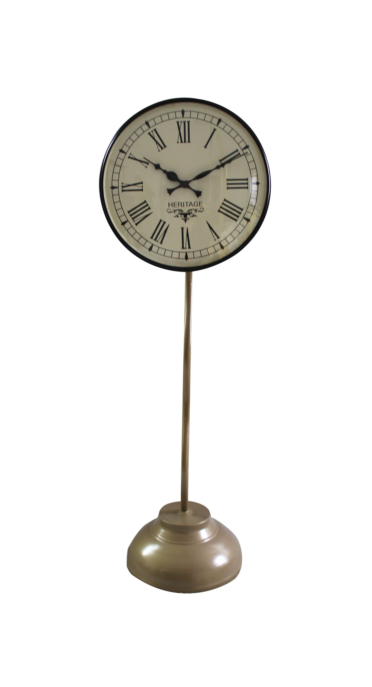 Floor Clock Hand Crafted from a Lamp, Brown - Walmart.com