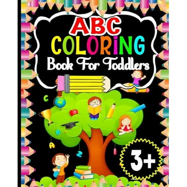 Coloring and Learning: My First ABC Animals Coloring Book: Educational ...