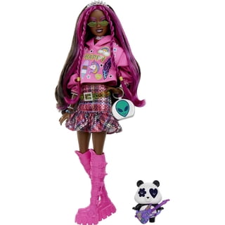 Barbie Fashionistas Doll #201 in Graffiti Dress with Athletic Body ...