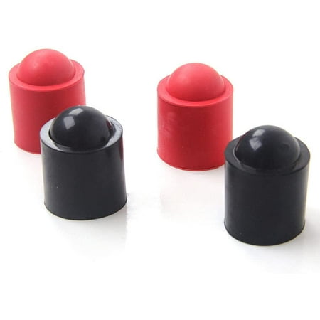 HTAIGUO 4 Pcs Billiard Cue Tip Cover Rubber Protection Cap for Snooker ...