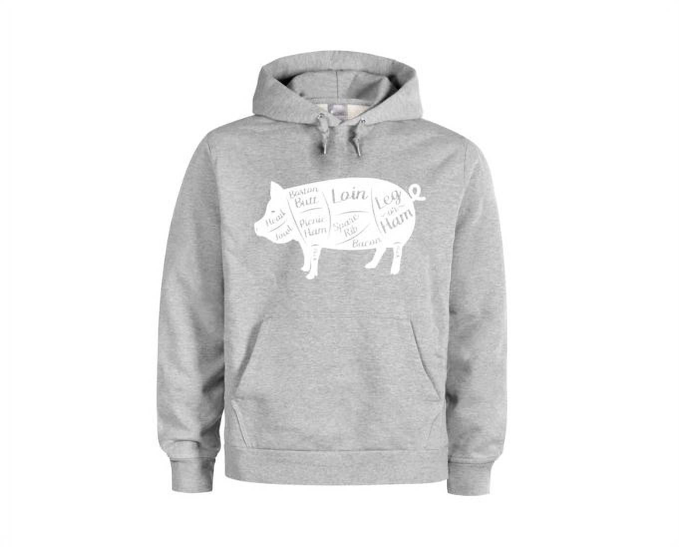Pig Apparel, Pig Cuts, Unisex Hoodie, Farm Apparel, Pig Hoodie, Gift ...