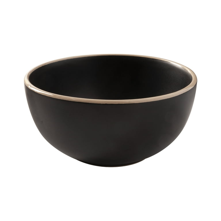 Better Homes & Gardens Zuri Matte Black 12-Piece Dinnerware Better Homes & Gardens Zuri Matte Black 12-Piece Dinnerware