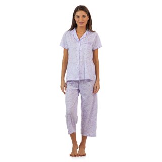 Women's Plus Size Pajama Sets For Lady Soft Short Sleeve Loungewear ...