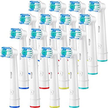 12 Pcs Replacement Toothbrush Heads Compatible with Oral B Braun ...