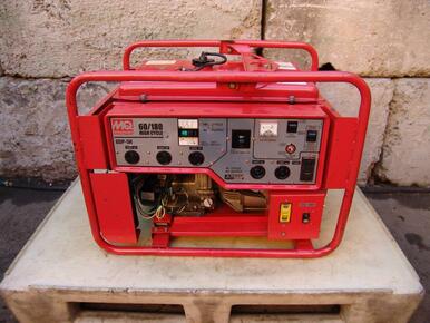 MULTIQUIP MW HIGH CYCLE GENERATOR 1 & 3 PHASE 5000 WATTS 11 hp HONDA ...