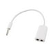 Audio Splitter for iPhone/iPad/iPod - Walmart.com