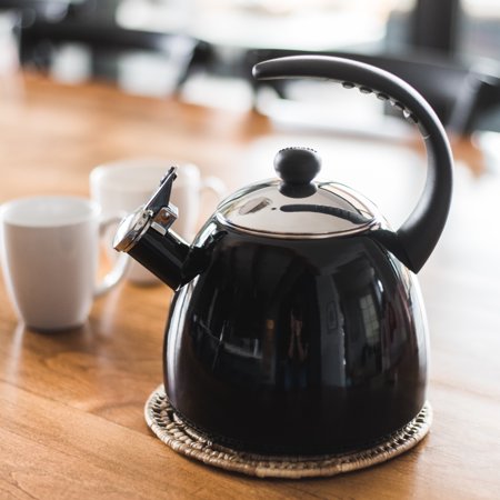 Farberware Bella Tea Kettle, Black, 2.5 Quart - Walmart.com - Walmart.com