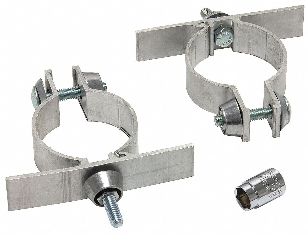 Tapco Sign Mounting Brackets Kit,Silver 101799 - Walmart.com