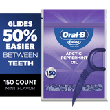 Oral-B Glide Dental Floss Picks, Arctic Peppermint Floss Sticks, 150 ...