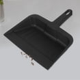 Mobutofu Large Black Plastic Dustpan Durable Handheld Sweeping Tool for ...