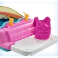Barbie Playset: Bath Toy Boat with Puppy, Life Vest, Beverage ...