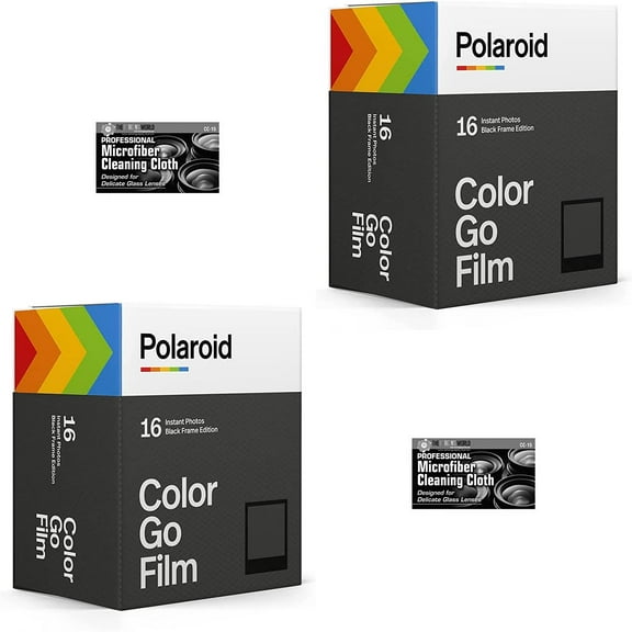 Polaroid 600 Color Instant Film Double Pack (16 Exposures) - Walmart.com
